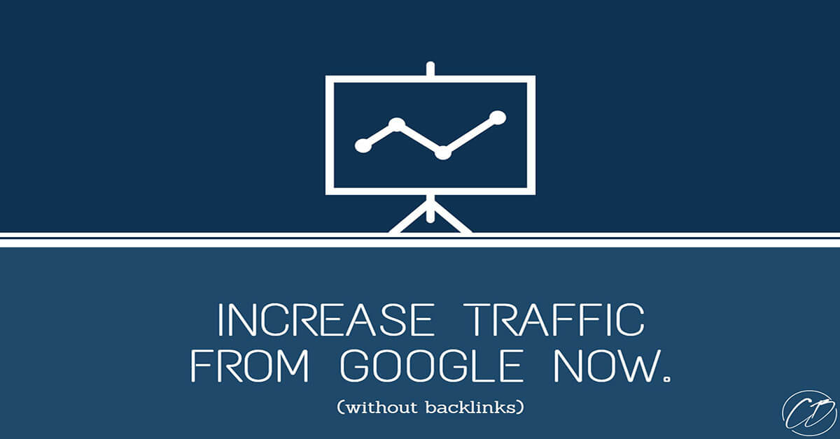 How To Increase Traffic From Google - No Backlinks - Cameron Barke